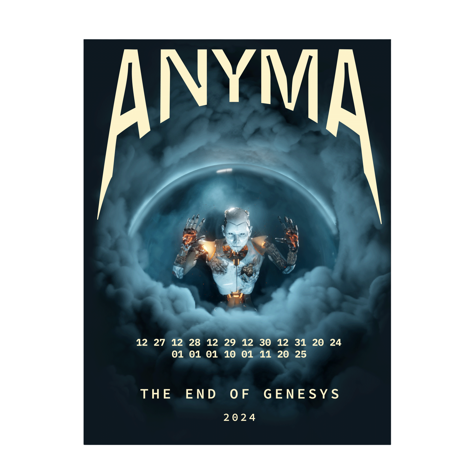 Eva Poster 2024 - Anyma Official Store